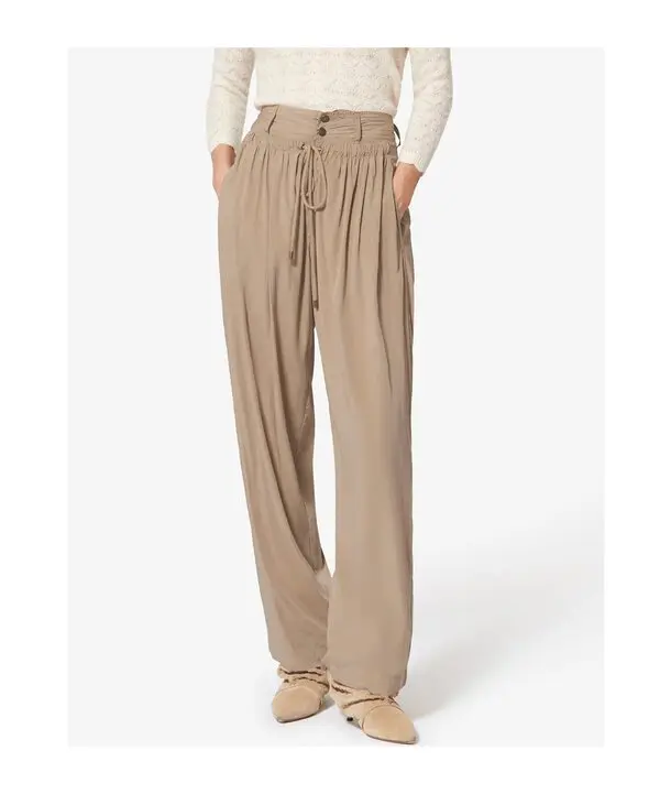 Isabel Marant Étoile Inaya Wide-leg Trousers - Khaki