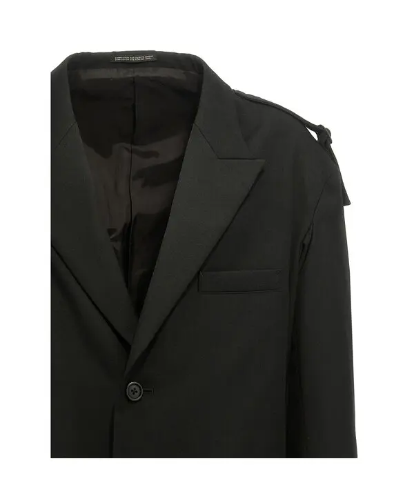 Yohji Yamamoto Single-breasted Blazer