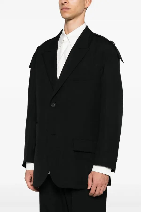 Yohji Yamamoto Single-breasted Blazer