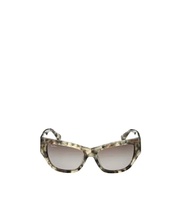 Max Mara Rectangle Frame Sunglasses - Gray