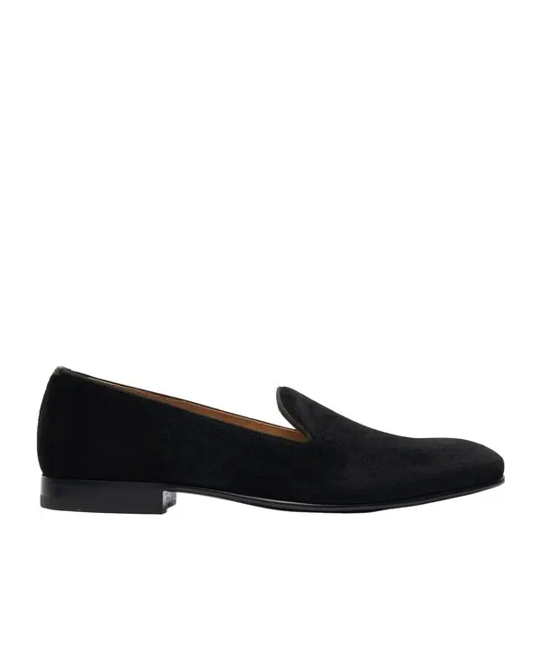 SCAROSSO Tommy Velvet Loafers