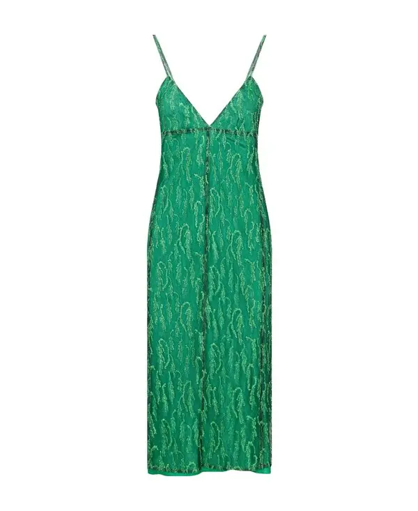 Victoria Beckham Fil-coupé Midi Dress