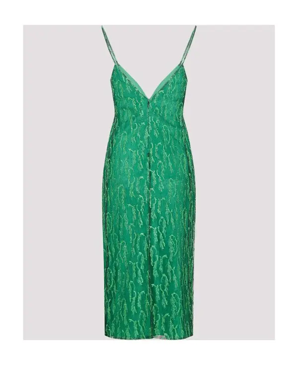 Victoria Beckham Fil-coupé Midi Dress