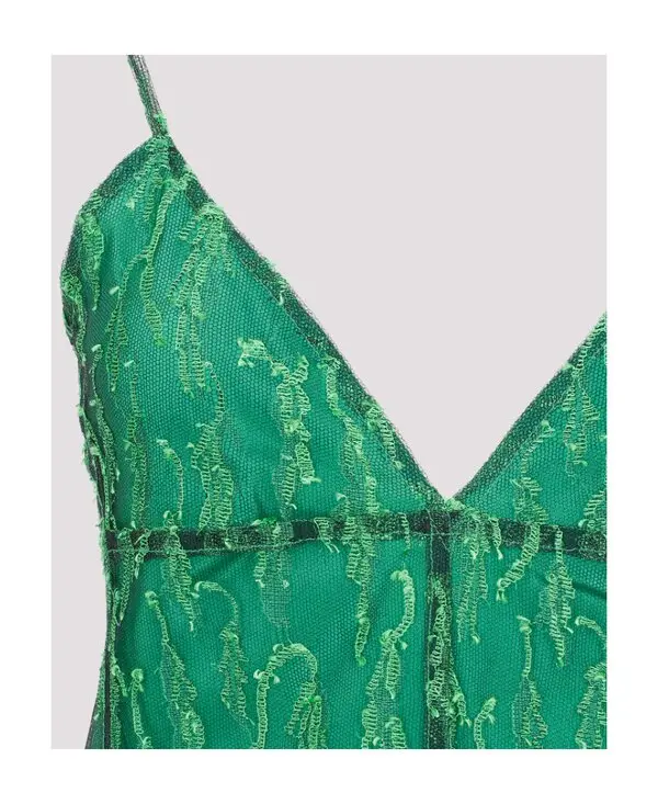 Victoria Beckham Fil-coupé Midi Dress