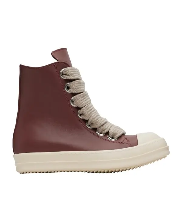 Rick Owens Lace-up High-top Sneakers - Red