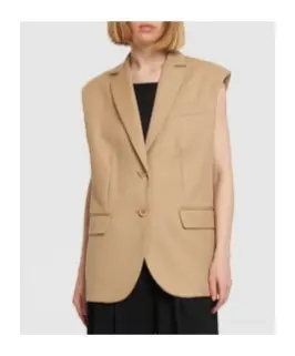 ANINE BING Single-breasted Vest