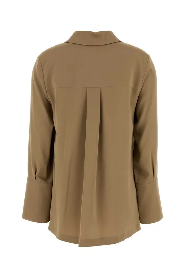 Max Mara Long Sleeve V-neck Top