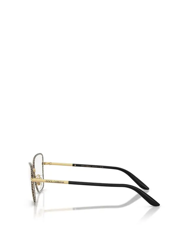 Dolce & Gabbana Leopard-patterned Cat-eye Eyeglasses