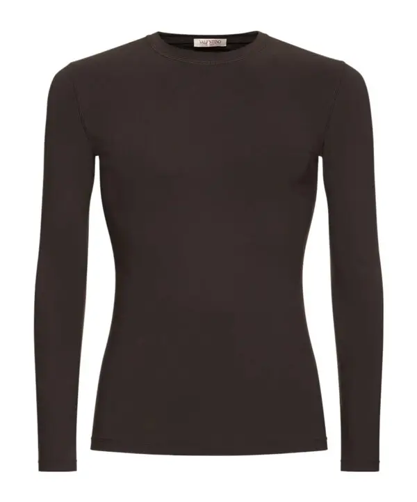 Valentino Garavani Logo Long-sleeved T-shirt