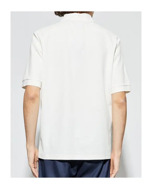 Giorgio Armani Regular Fit Short-sleeved Polo Shirt - White