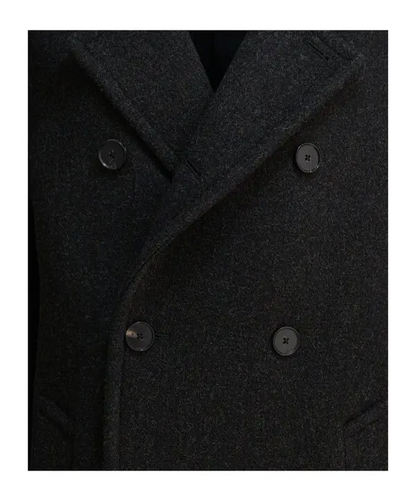 Auralee Long-sleeved Wool Coat
