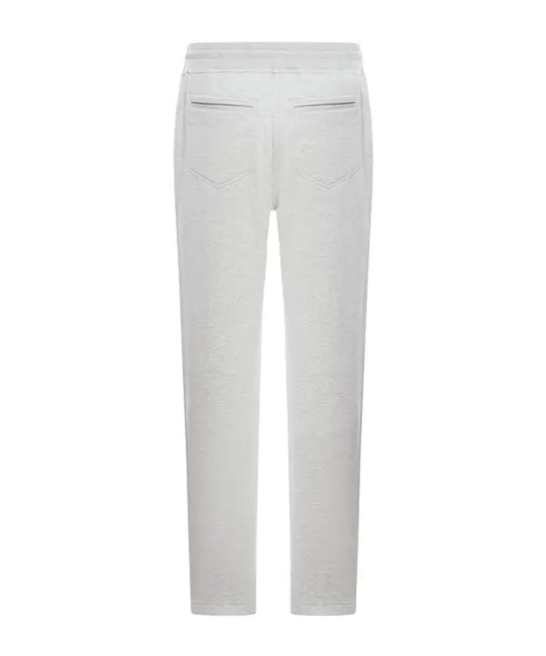 Brunello Cucinelli Drawstring Straight Leg Track Pants - Grey
