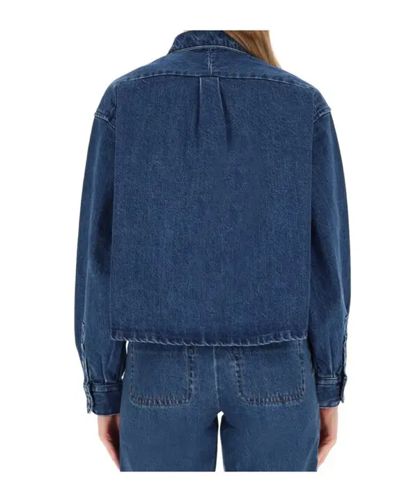 A.p.c. Samantha Buttoned Denim Jacket
