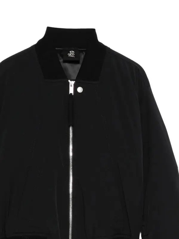 THOM KROM Zip-up Ruched Bomber Jacket
