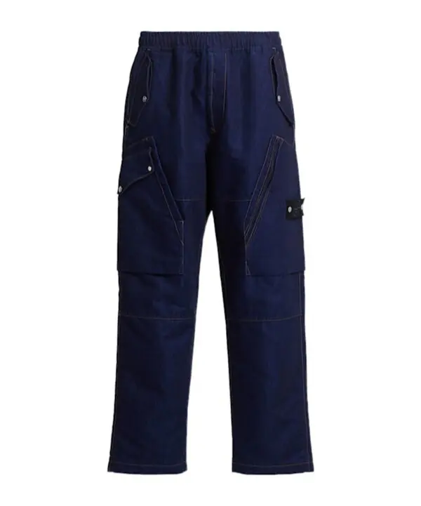 Stone Island Elastic Waist Casual Pants