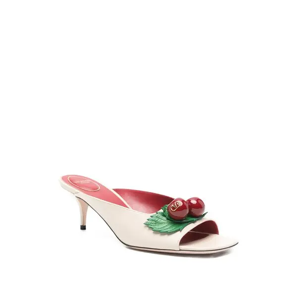 Valentino Garavani Cherrific Embellished Mules