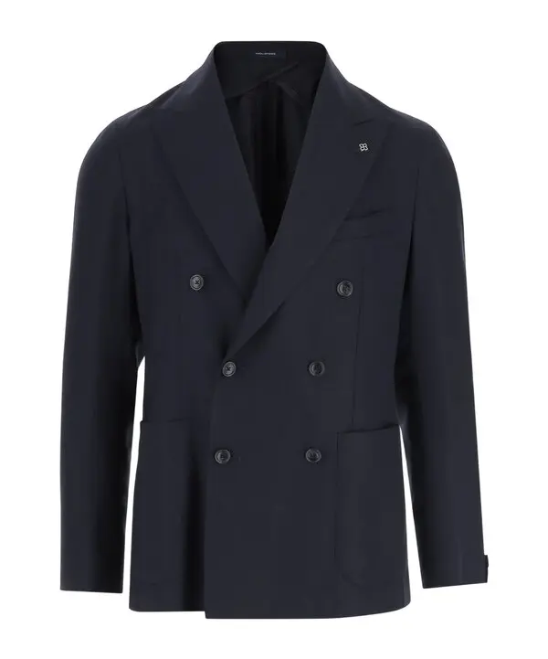 Tagliatore Montecarlo Double-breasted Blazer - Black