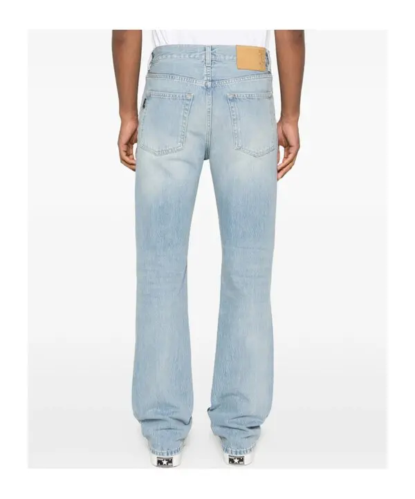 HAIKURE Fergus Logo Patch Jeans - Blue