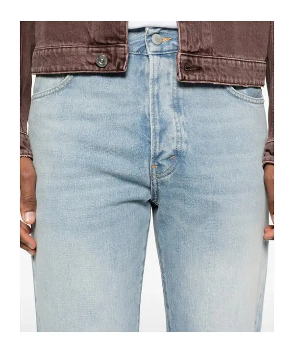 HAIKURE Fergus Logo Patch Jeans - Blue