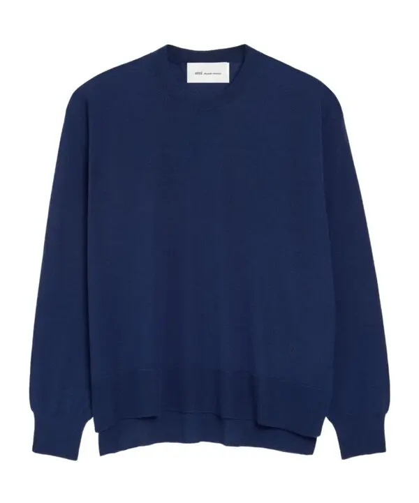 Ami De Coeur Crewneck Sweater - Blue