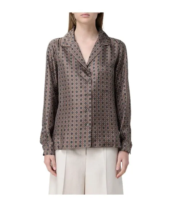 Max Mara Disco All-over Printed Button-up Shirt