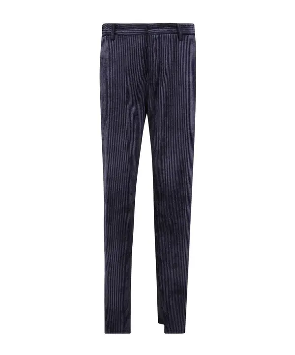Emporio Armani Printed Corduroy Trousers