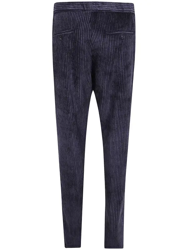 Emporio Armani Printed Corduroy Trousers