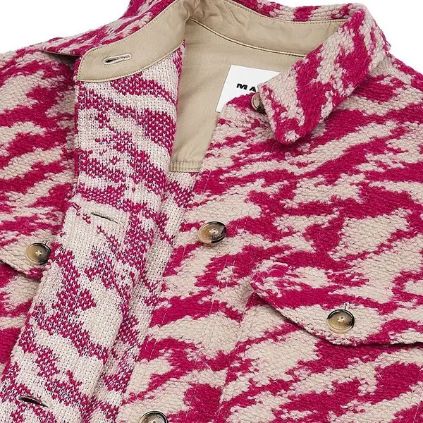 Isabel Marant Étoile Long-sleeved Printed Coat