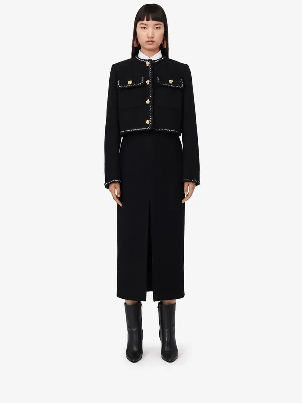 Alexander McQueen Long-sleeved Casual Jacket