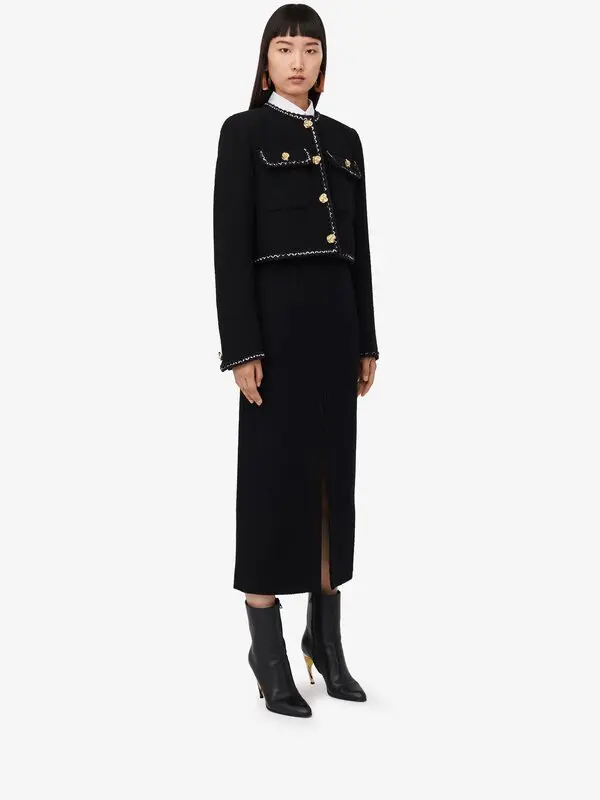 Alexander McQueen Long-sleeved Casual Jacket
