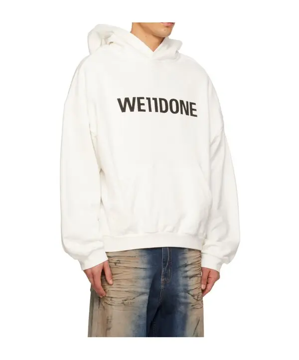 We11Done Long-sleeved Hooded Sweatshirt