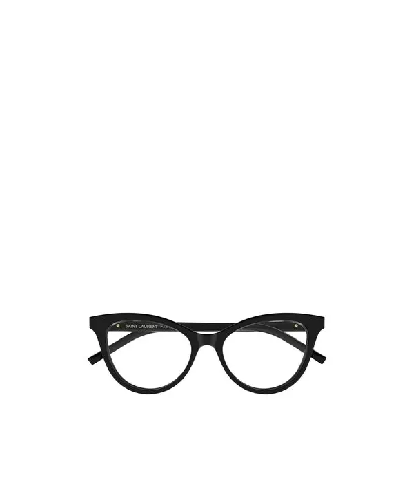 Saint Laurent Cat Eye Frame Eyeglasses - Black