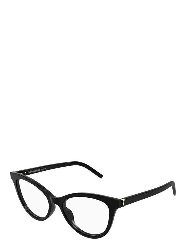 Saint Laurent Cat Eye Frame Eyeglasses - Black