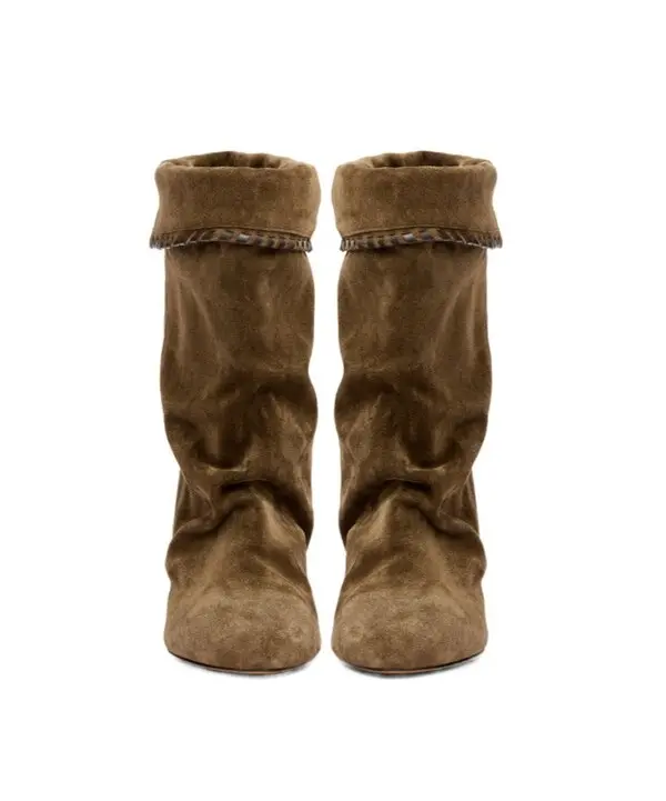 Isabel Marant Étoile Dalby Tassel Detailed Boots - Bronze