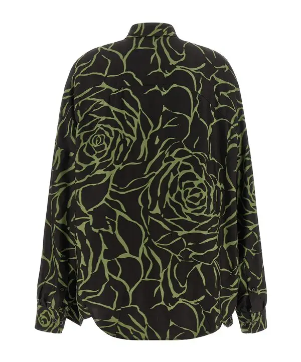 Dries Van Noten Casia Printed Shirt - Black