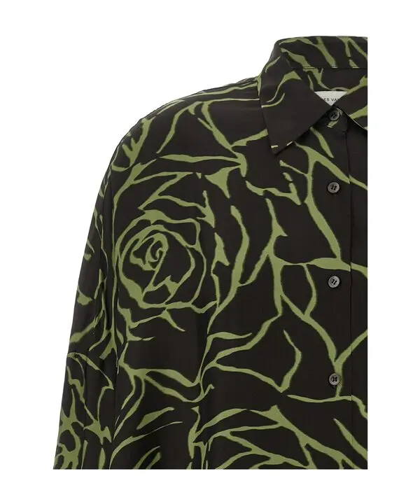 Dries Van Noten Casia Printed Shirt - Black