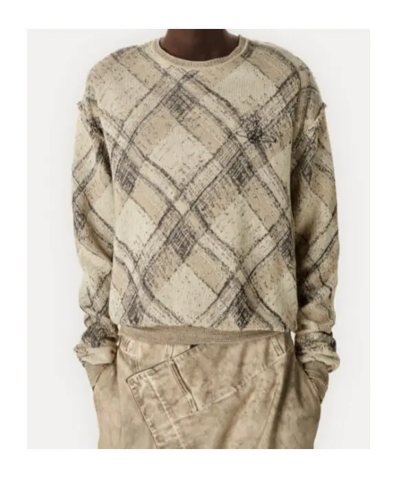 VIVIENNE WESTWOOD Broken Tartan Jumper