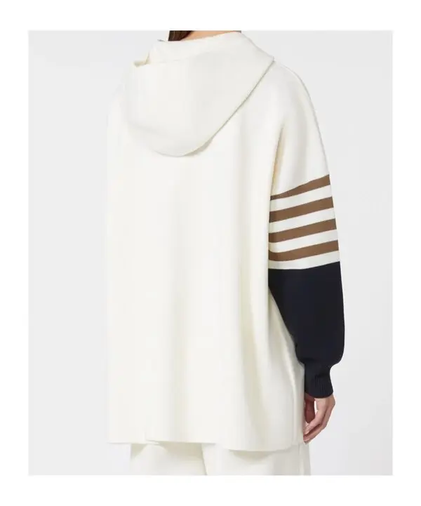 Max Mara Striped Sleeve Sweater