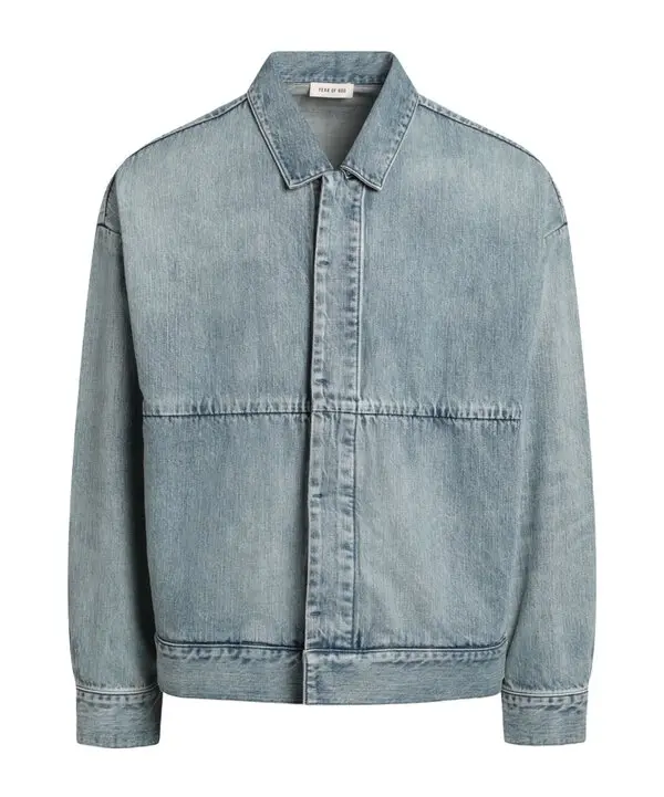 Fear Of God Denim Trucker Jacket - Gray