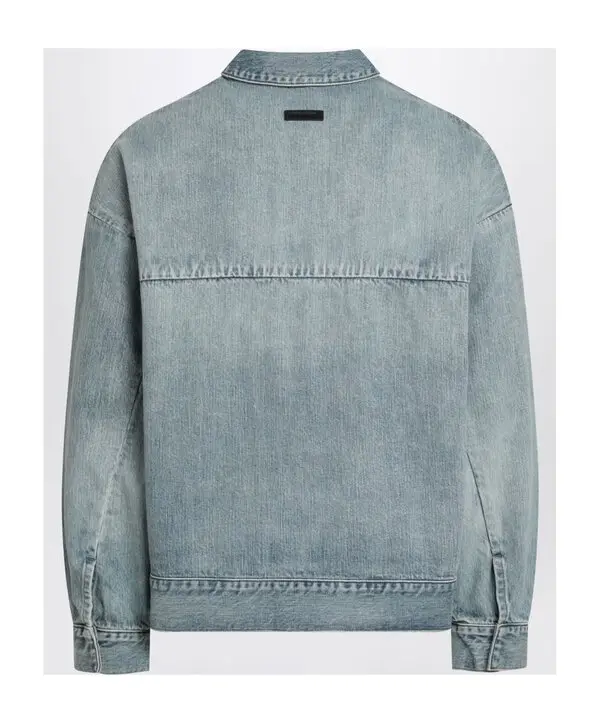 Fear Of God Denim Trucker Jacket - Gray