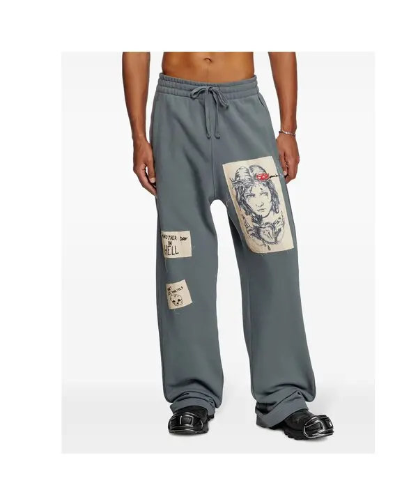 DIESEL® X Damiano David P-martyans Sweatpants