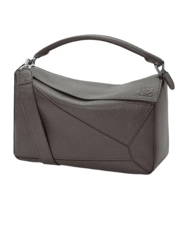 Loewe Puzzle Large Shoulder Bag - Dark Gray