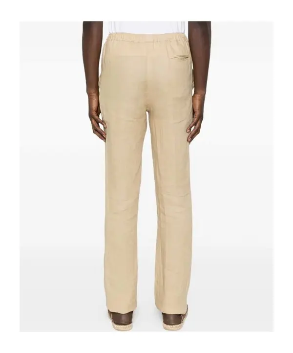 Kiton Drawstring Waist Trousers - Nude
