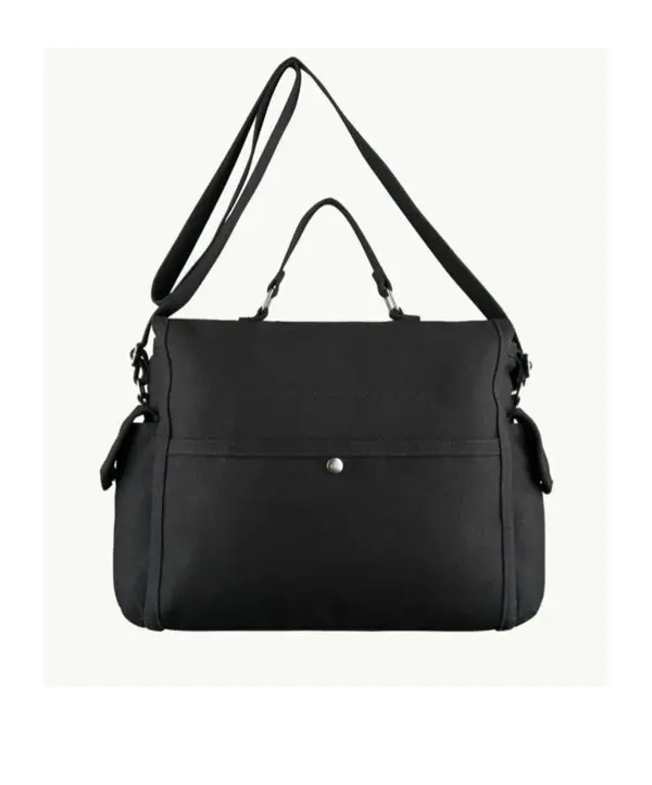 A.p.c. Recuperation Foldover Messenger Bag - Black