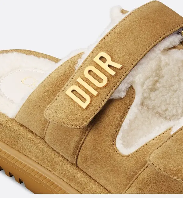 Dior Dioract Slides - Brown