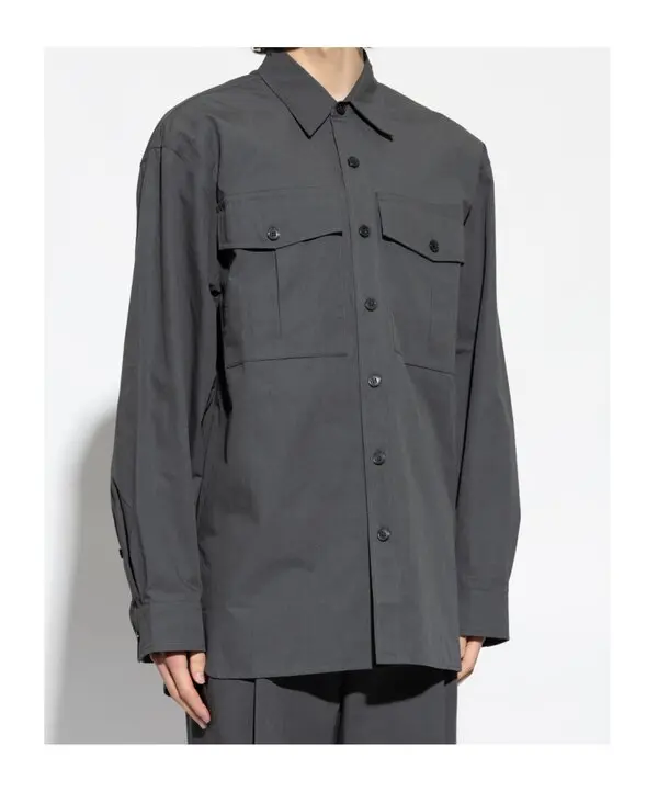 Dries Van Noten Long Sleeve Shirt - Black