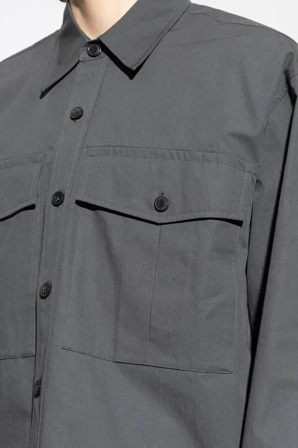 Dries Van Noten Long Sleeve Shirt - Black