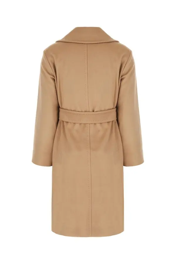 Max Mara Dravenna Belted Coat - Camel