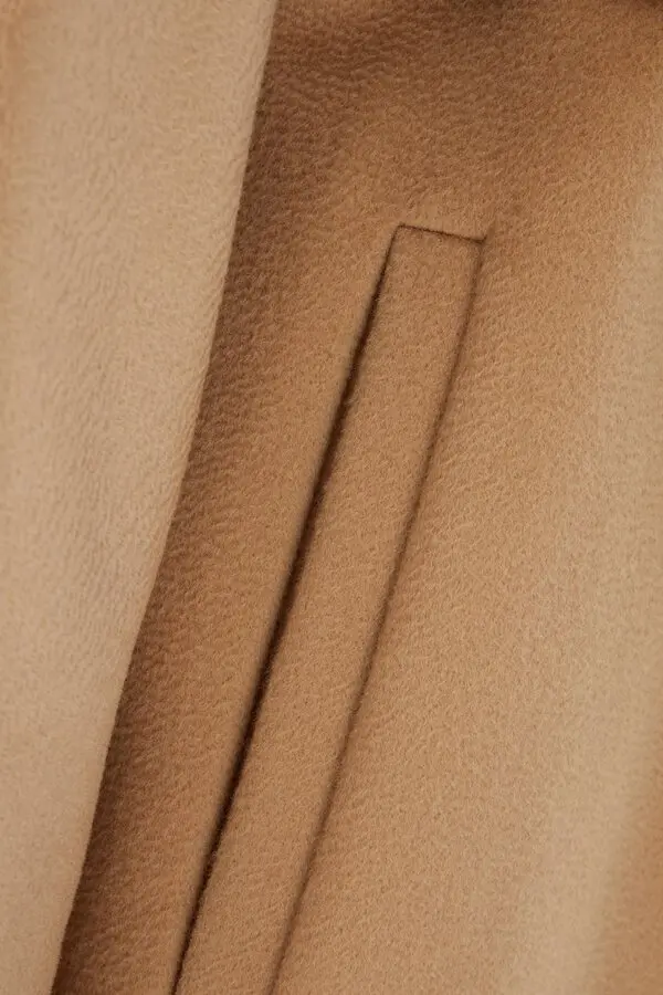 Max Mara Dravenna Belted Coat - Camel