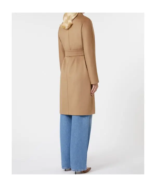 Max Mara Dravenna Belted Coat - Camel